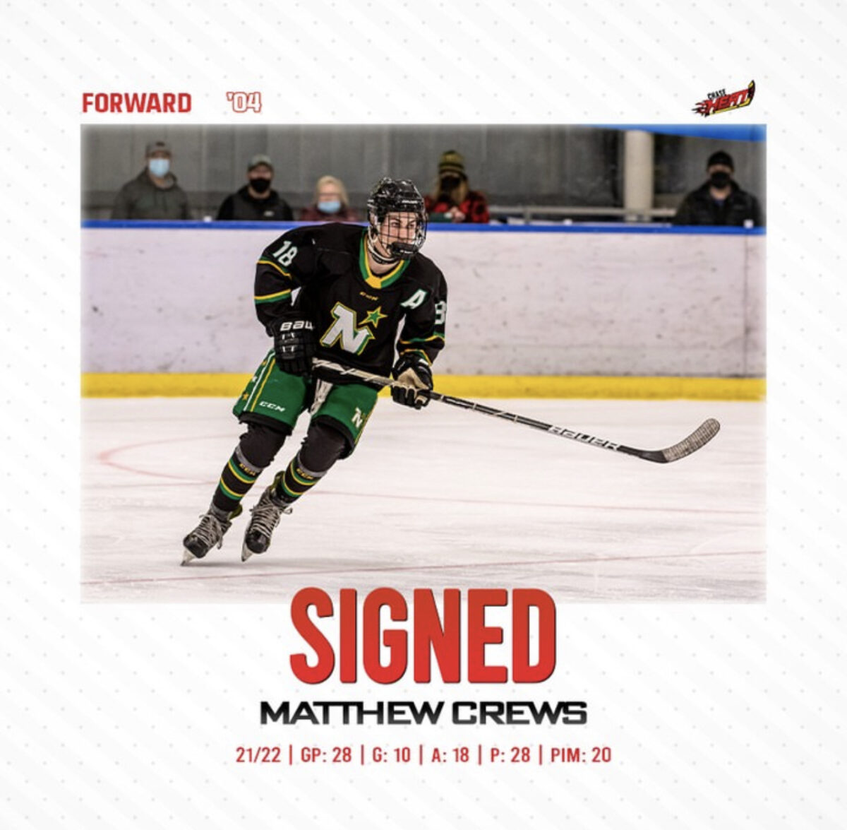 New Wave: Chase Heat | KIJHL - Kootenay International Junior Hockey League